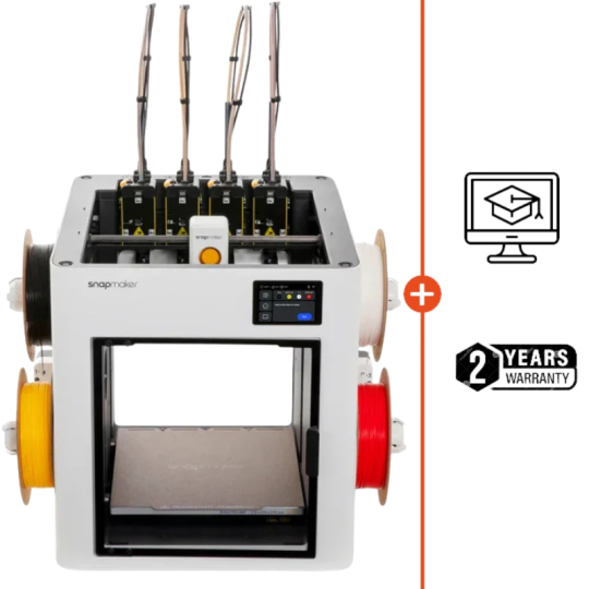 Snapmaker U1 - Imprimante 3D 4 têtes multi-couleurs - Polyfab3D