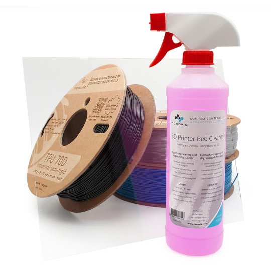 Nettoyant plateau Nanovia - 500 ml - Polyfab3D